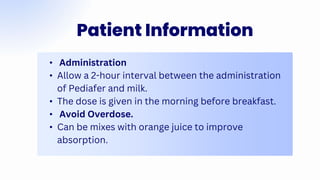 PediaVit 25-9 multivitamins for children .pptx