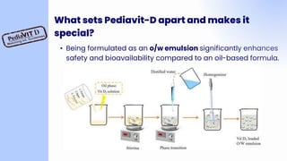 PediaVit 25-9 multivitamins for children .pptx