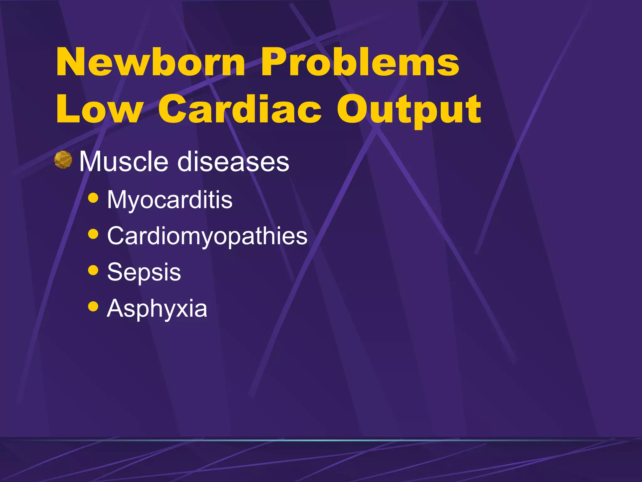 Pediatric Cardiology Emergencies | PPT