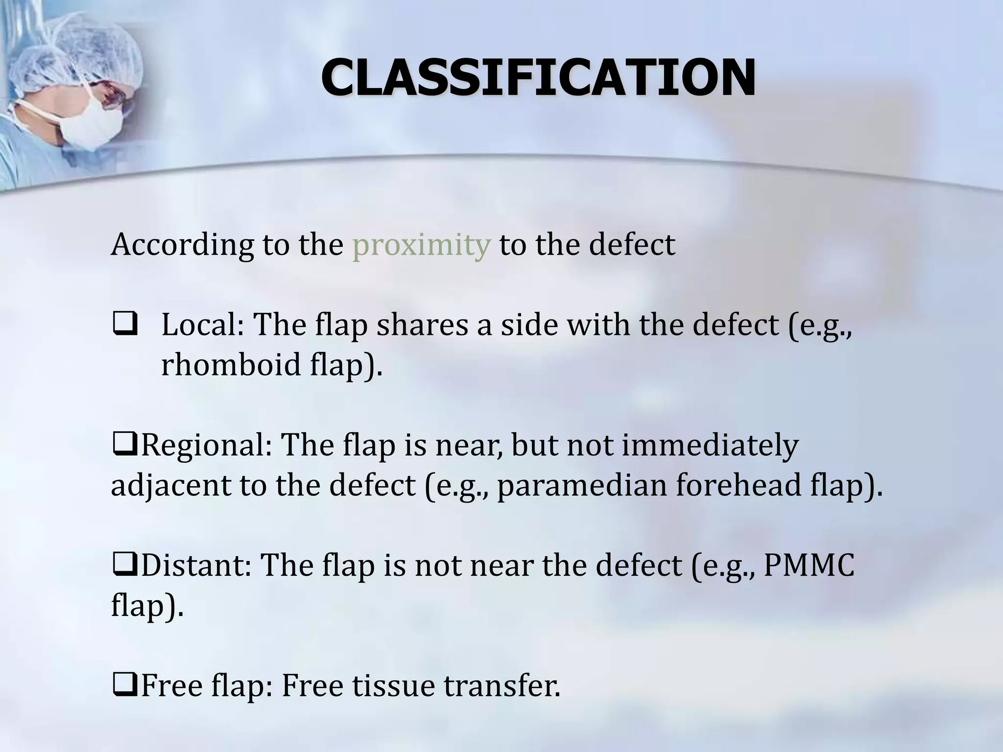 scope of Pedicled flaps in oral and maxillofacial surgery | PPTX