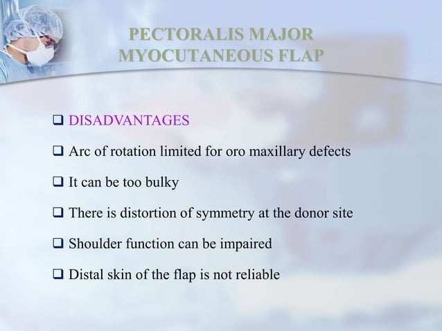 scope of Pedicled flaps in oral and maxillofacial surgery | PPTX