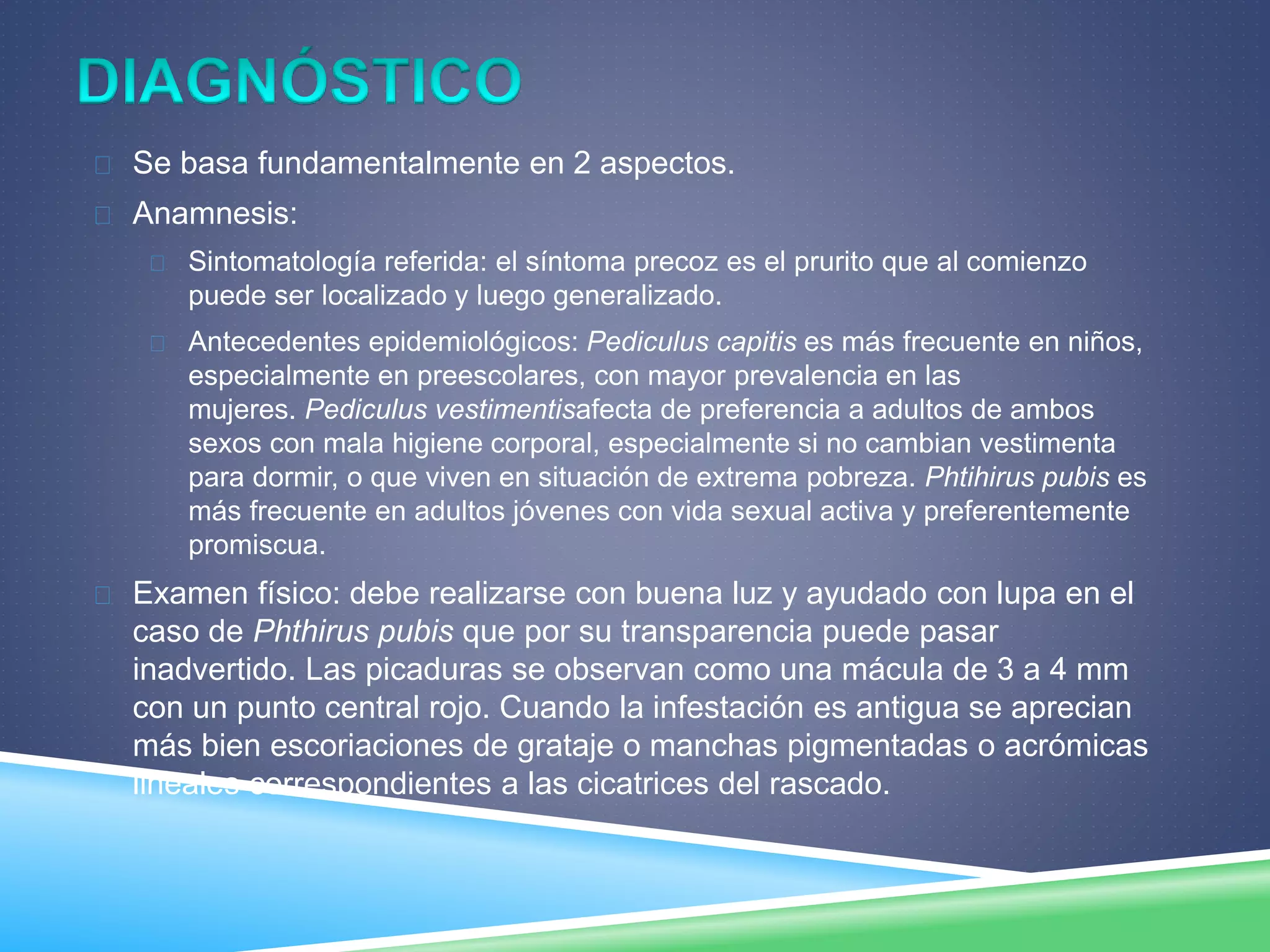 Pediculosis - Pediculosis capitis, corporis y púbica | PPT | Descarga ...