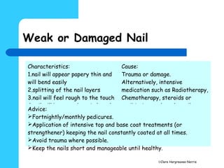 Pedicure - nail and skin analysis | PPT