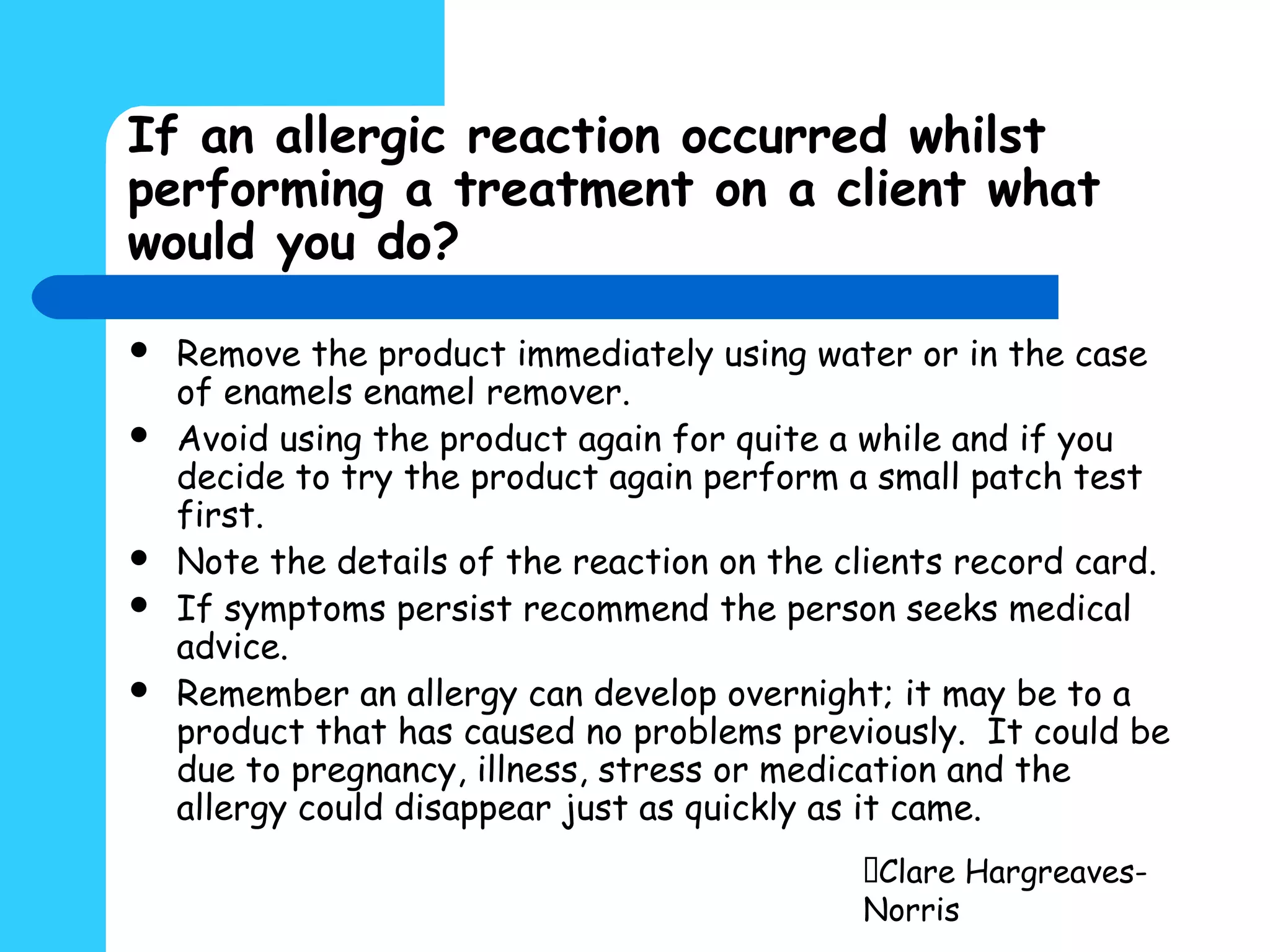 Pedicure contra-actions and aftercare | PPT