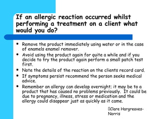 Pedicure contra-actions and aftercare | PPT