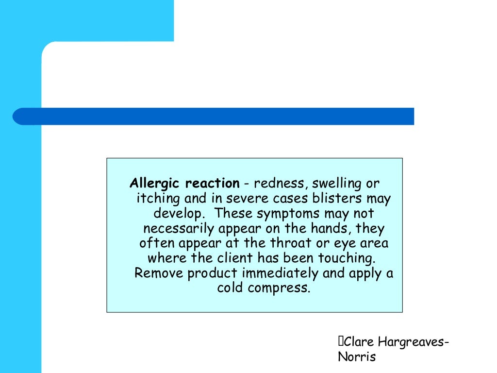 Pedicure contra-actions and aftercare