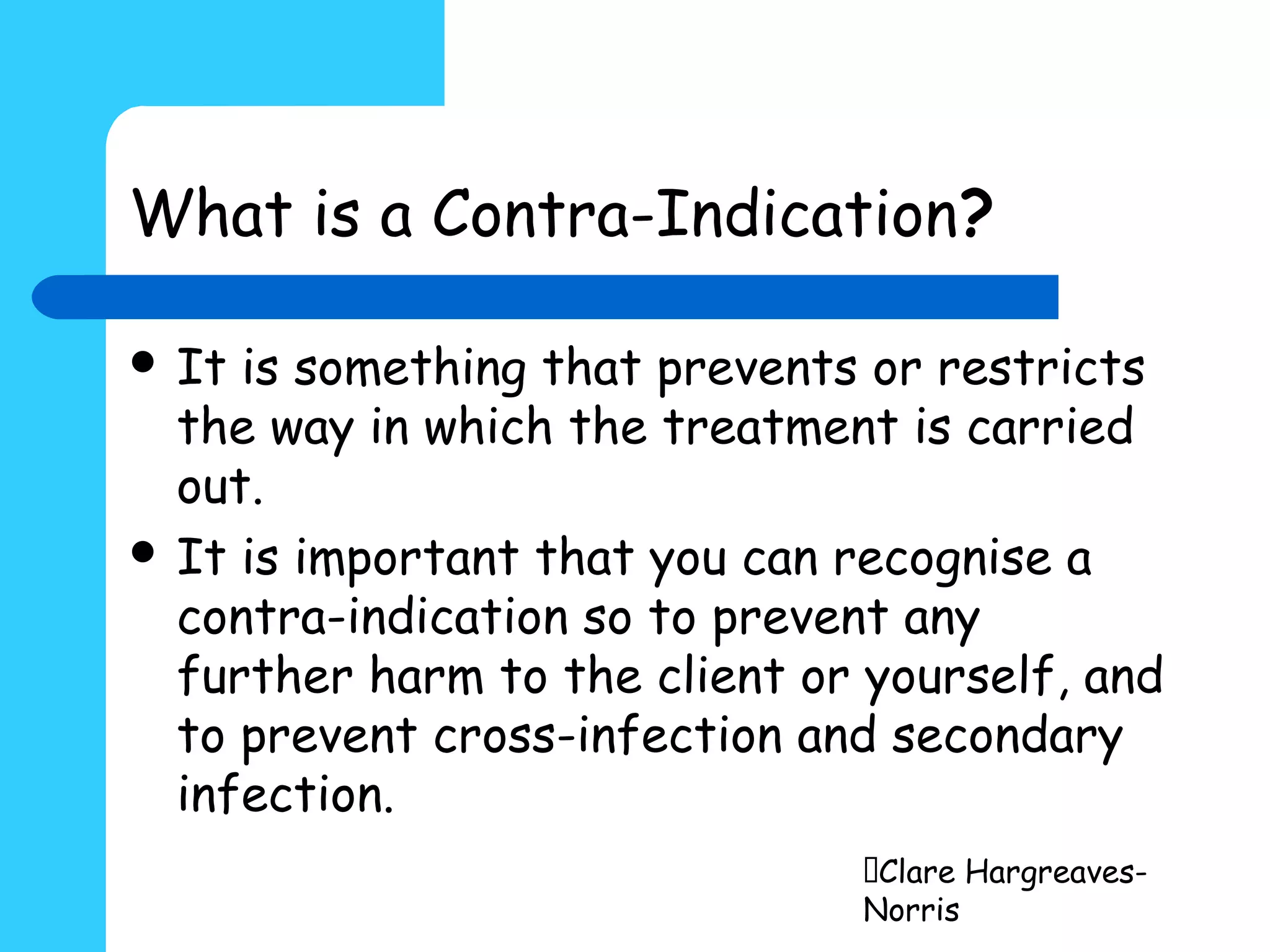 Pedicure contra-indications | PPT