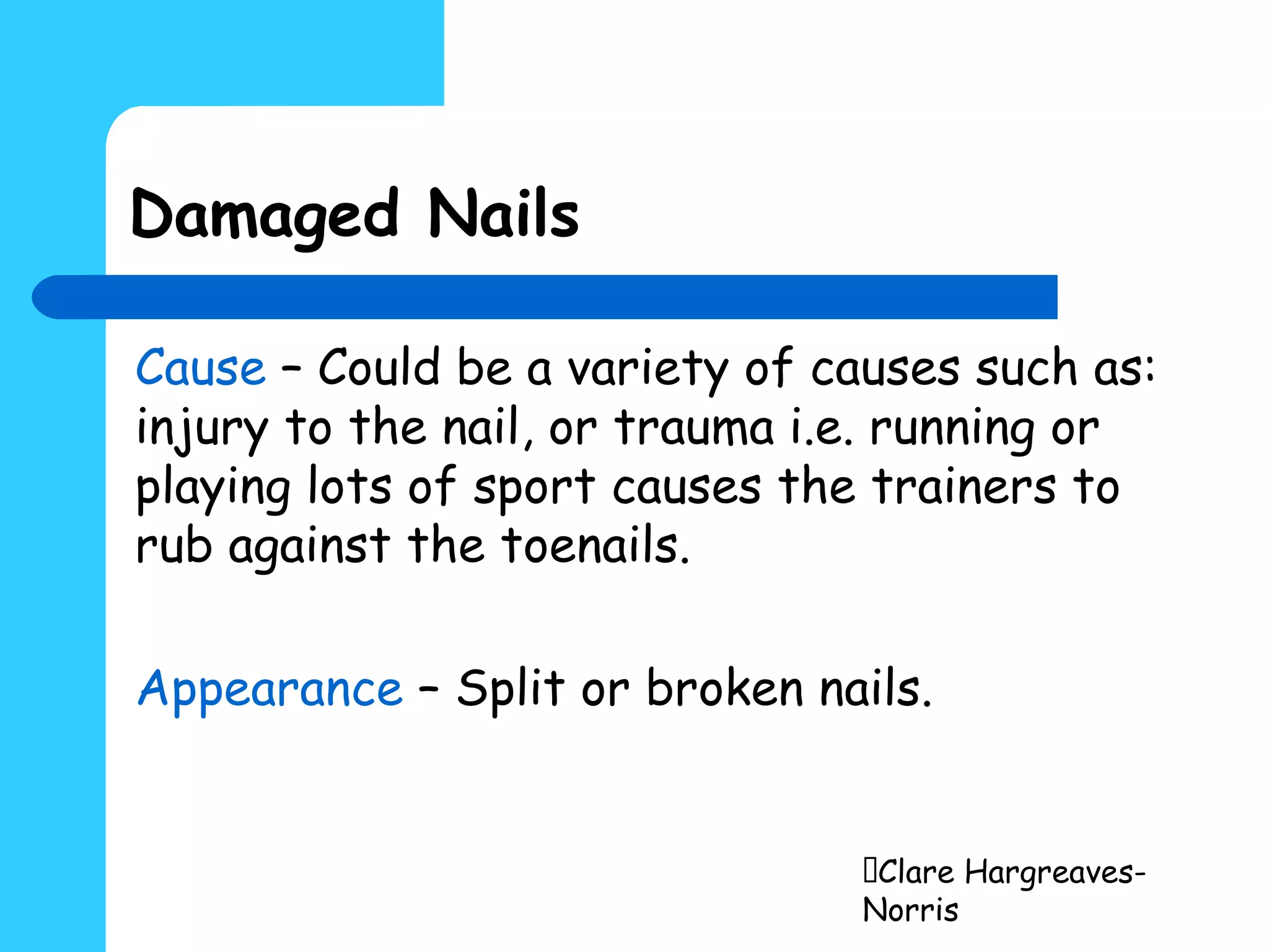 Pedicure contra-indications | PPT