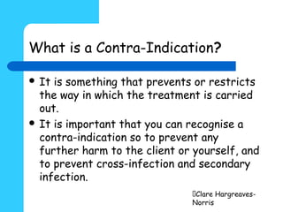 Pedicure contra-indications | PPT