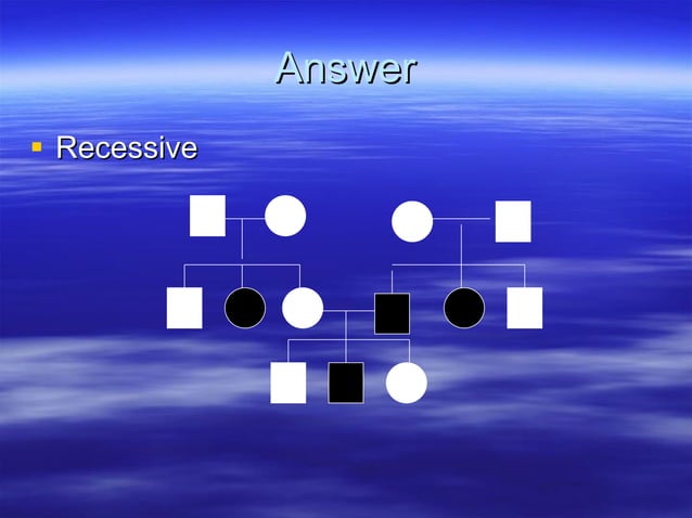 Pedigree Charts Powerpoint | PPT | Genetics | Science