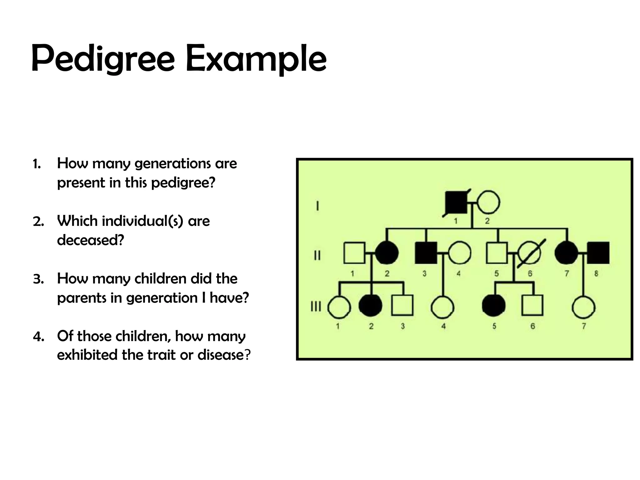 Pedigree analysis | PPTX