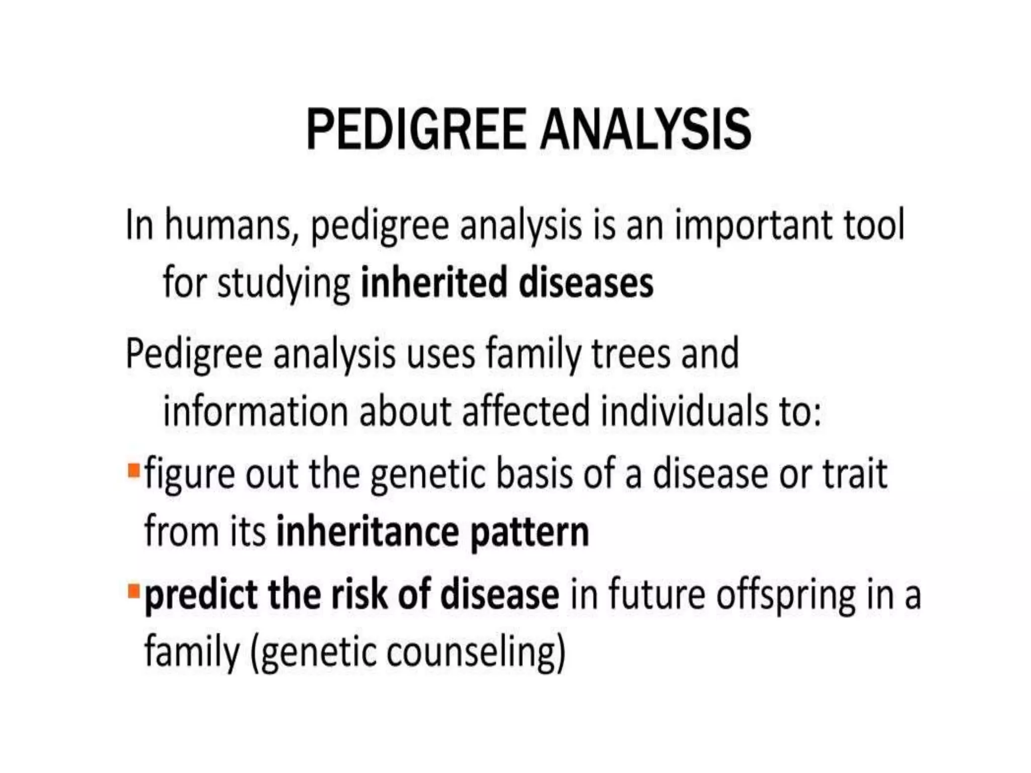 Pedigree Analysis Pdf