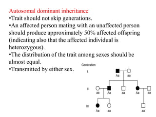 Polygenic Inheritance Pedigree