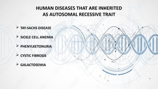 PEDIGREE ANALYSIS: DOMINANT AND RECESSIVE TRAITS | PPTX
