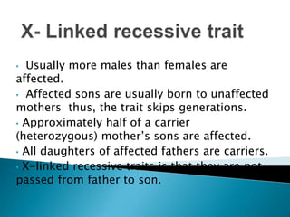 Pedigree analysis presentation | PPTX