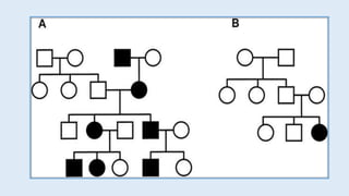 Pedigree chart & autosomal inheritance | PPTX