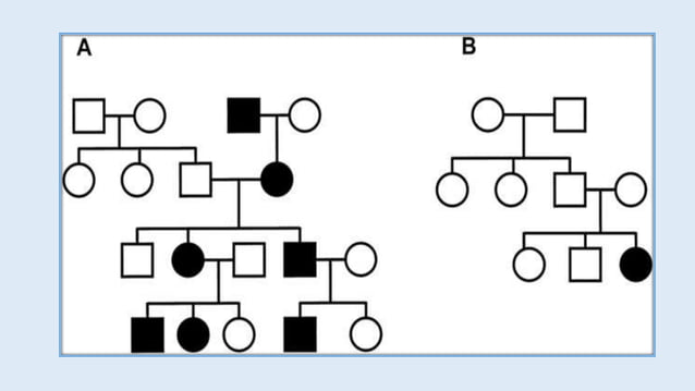 Pedigree chart & autosomal inheritance | PPTX