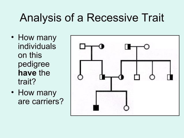 Pedigree Charts and pedigree analysis.ppt