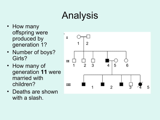 Pedigree Charts and pedigree analysis.ppt
