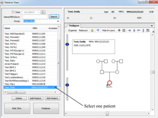 HughesRiskApps Pedigree demo | PPT