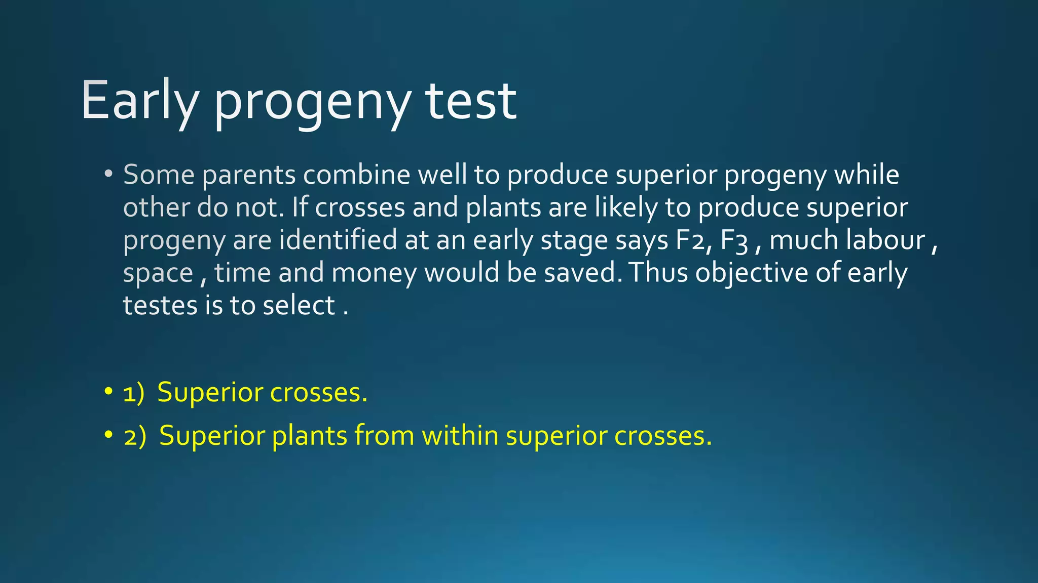 Pedigree method bsc 3 | PPTX