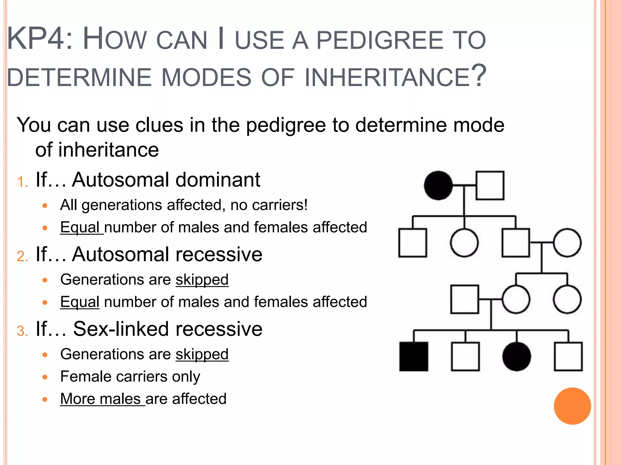 Pedigrees ppt notes full | PPTX