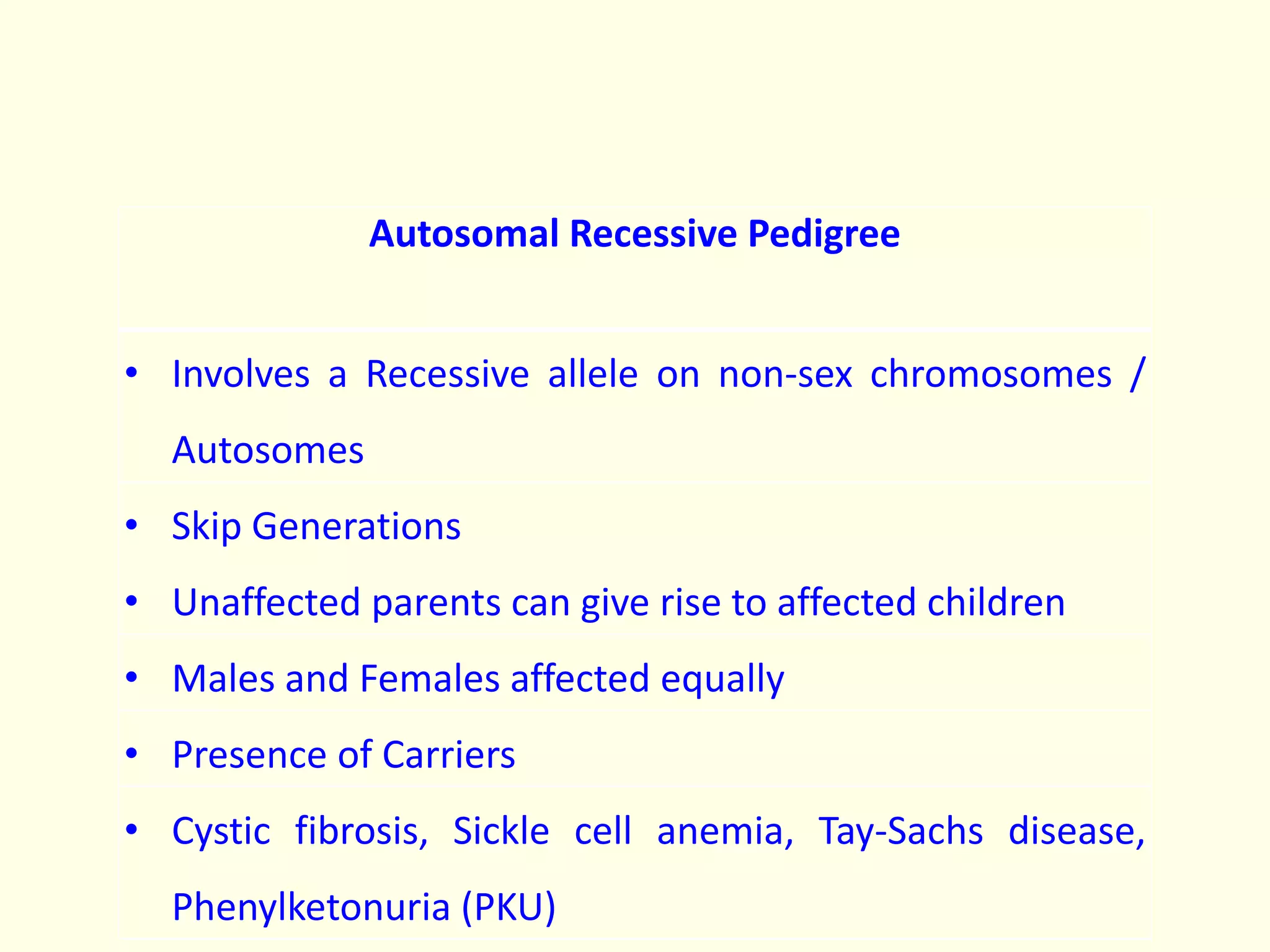 Pedigree Analysis | PPTX