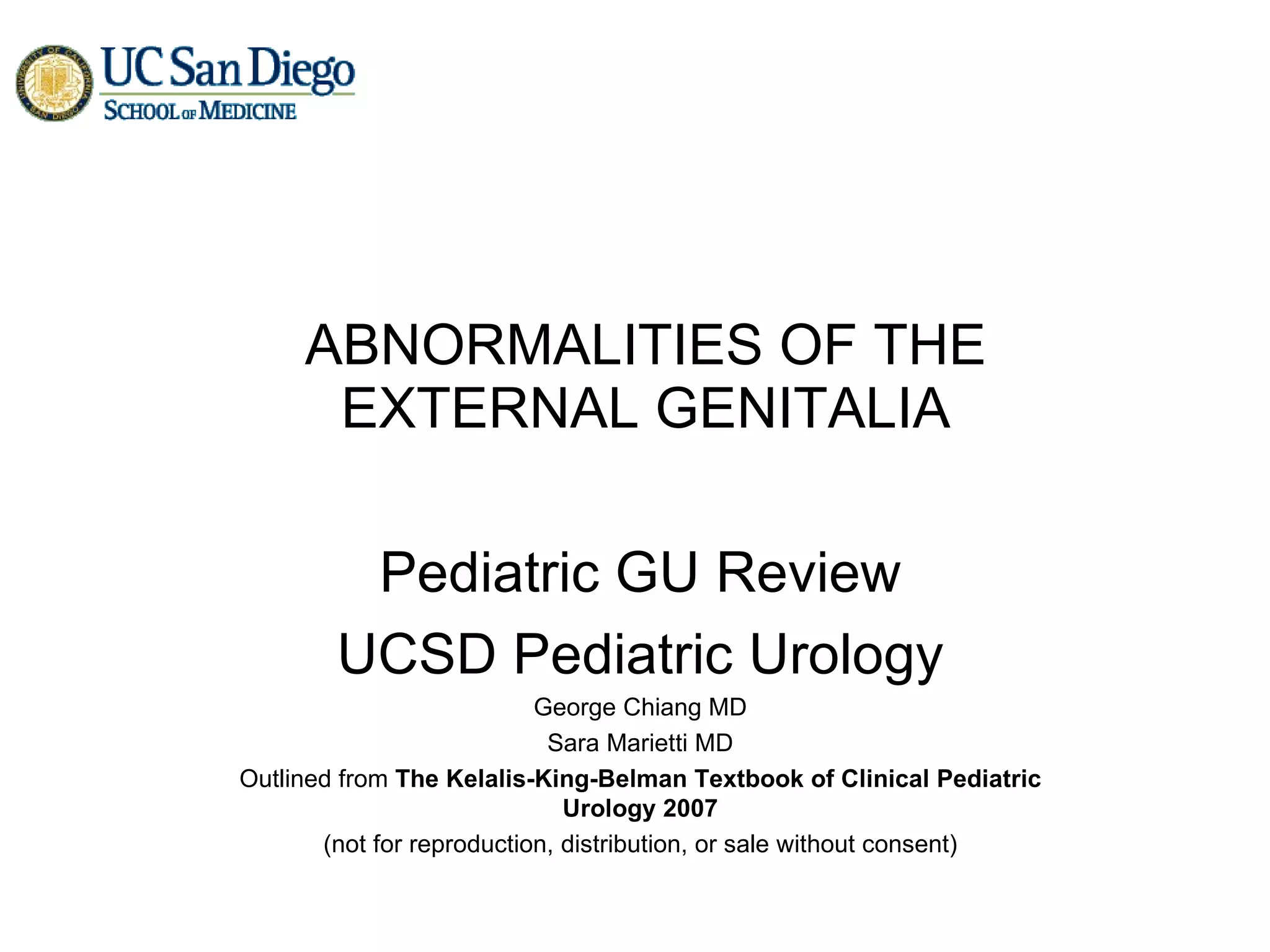 PEDI GU REVIEW-External Genitalia | PPT