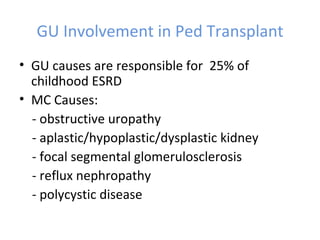 Pedi gu review transplantation | PPT