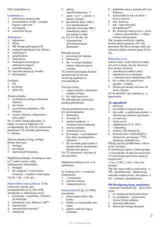 Pedijatrija sindromi | PDF