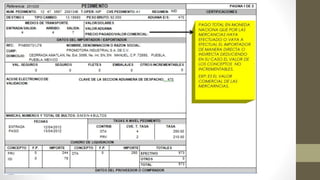 Tarea 24 - Pedimento | PPTX