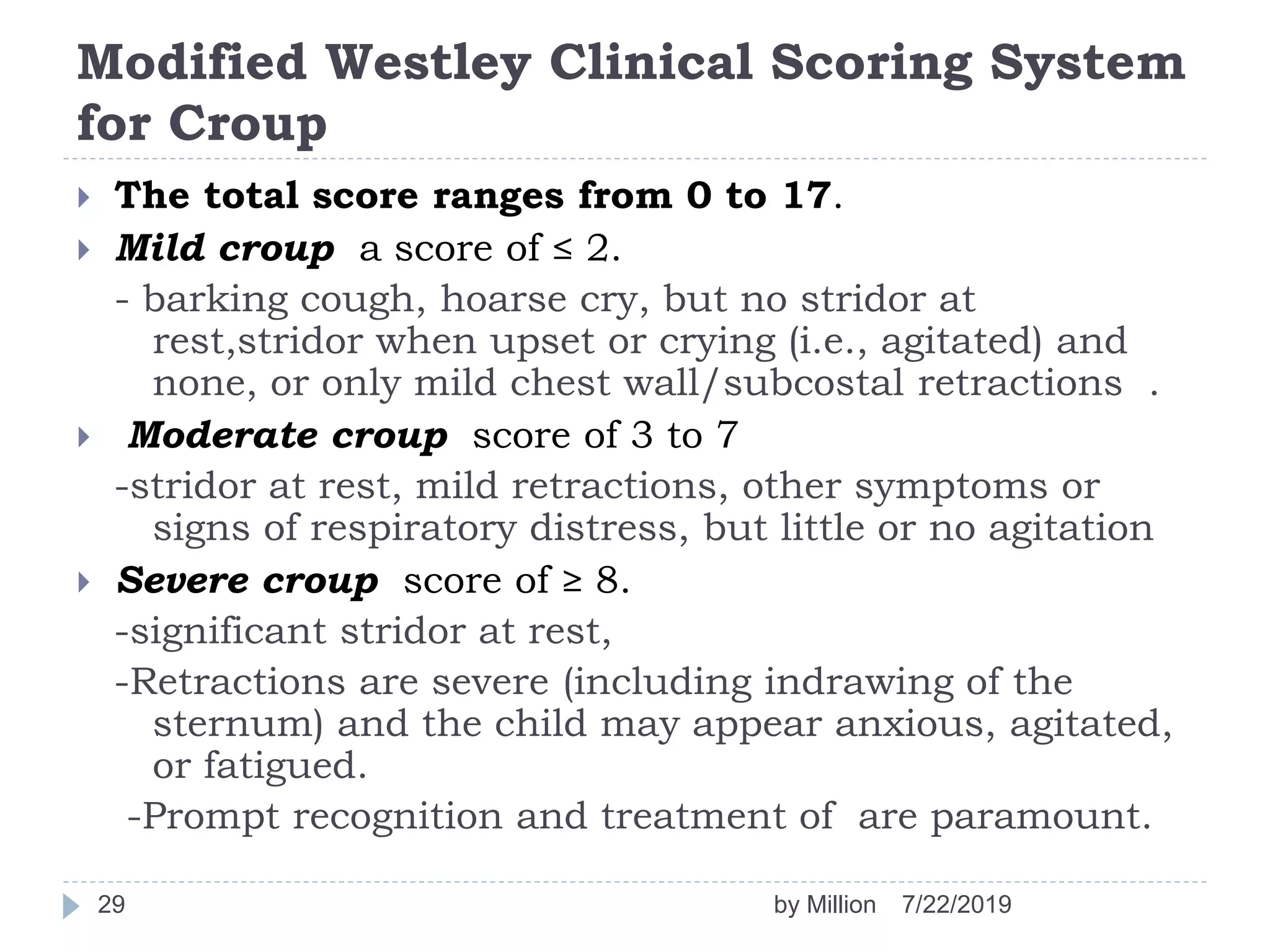 pediatric air way obstruction | PPTX