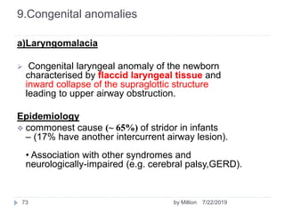pediatric air way obstruction | PPTX