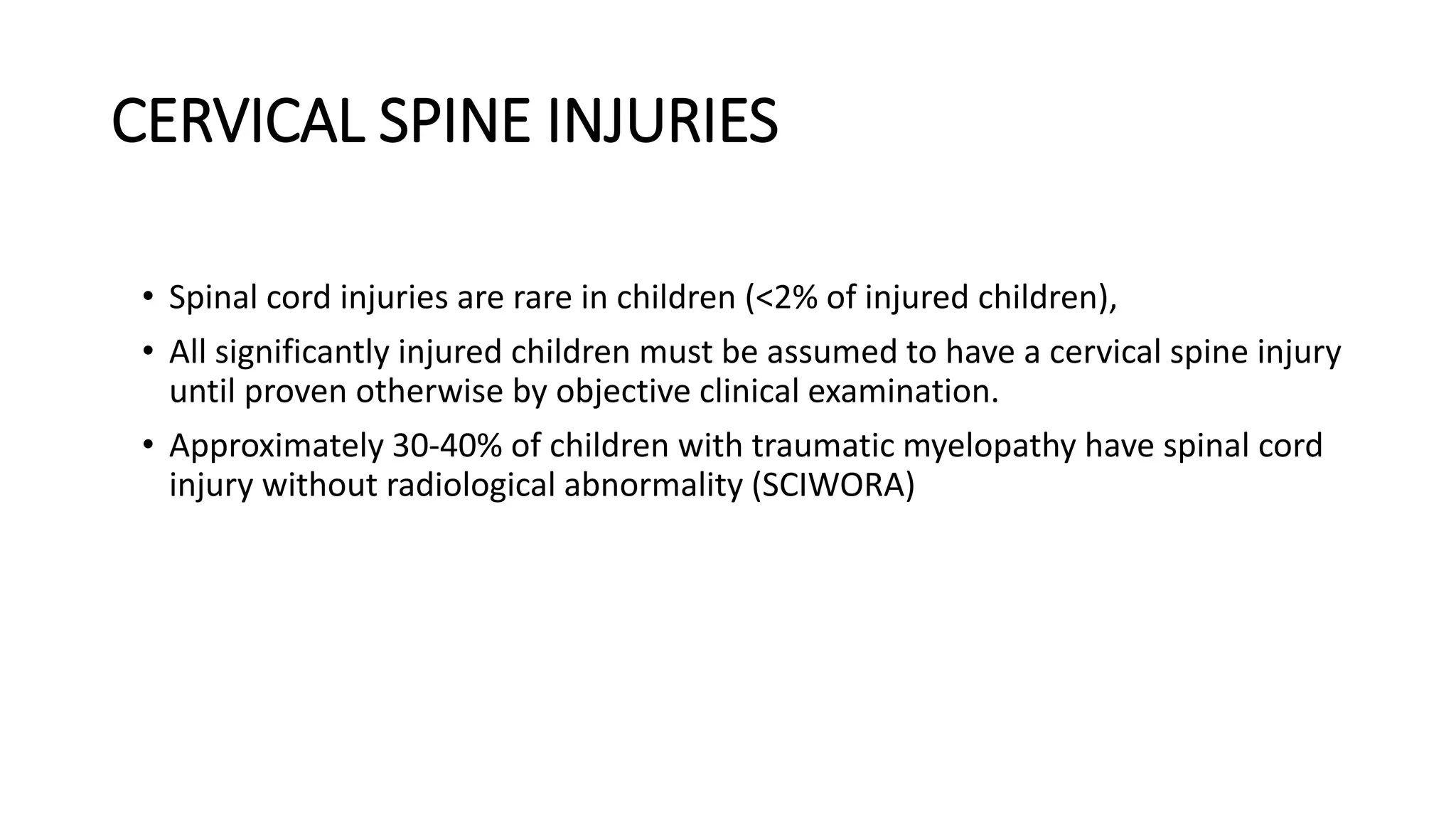 pediatric trauma early diagnosis, evaluation and management | PPTX