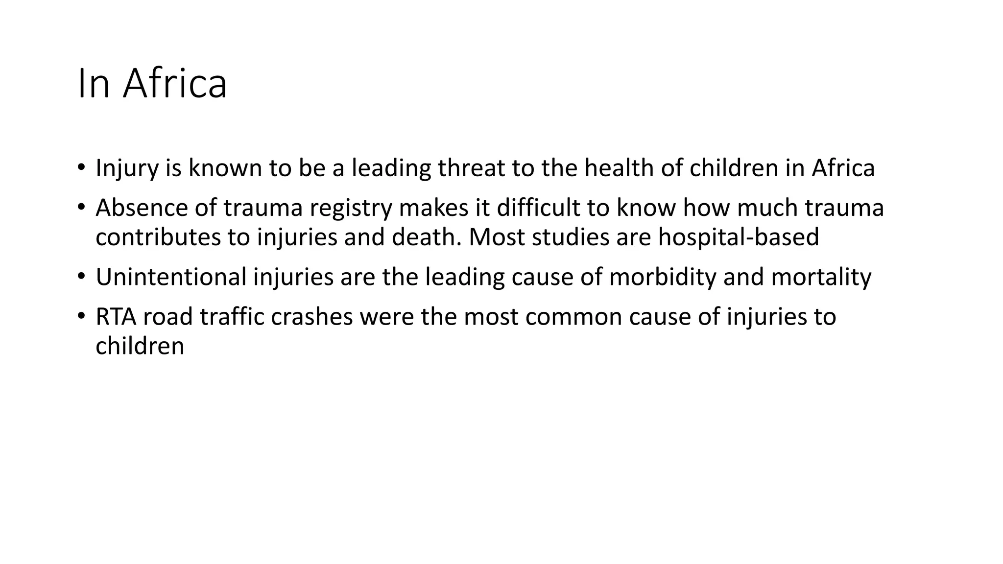 pediatric trauma early diagnosis, evaluation and management | PPTX