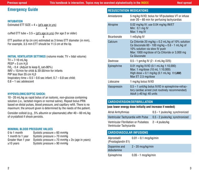 Ped medhandbook | PDF | Heart and Cardiovascular Diseases | Diseases ...