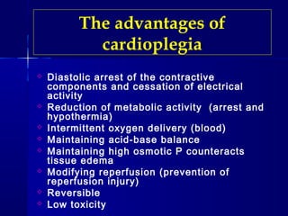 Myocardial Protection in Pediatric Cardiac Surgery | PPT