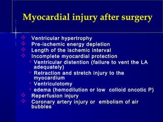 Myocardial Protection in Pediatric Cardiac Surgery | PPT