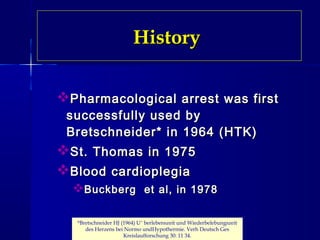 Myocardial Protection in Pediatric Cardiac Surgery | PPT