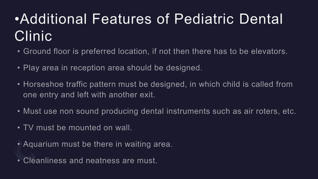 Pedodontic Clinic (pediatric Dentistry).pptx