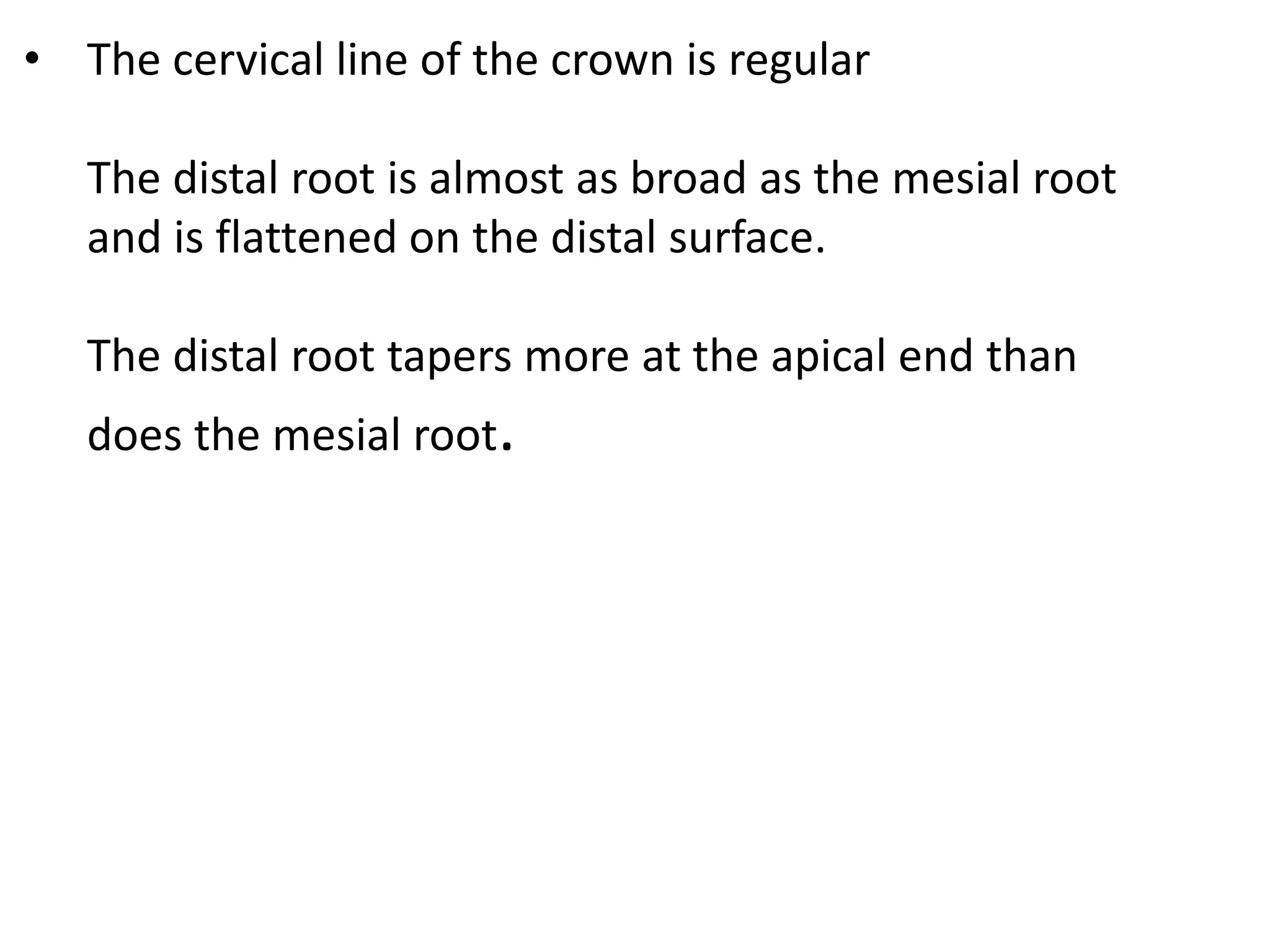 DENTAL ANATOMY OF PRIMARY MAXILLARY AND MANDIBULAR 2ND MOLAR . | PDF