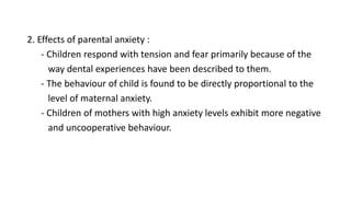 Pedodontic treatment triangle | PPTX