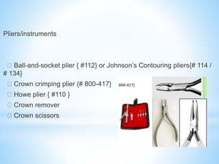 stainless steel crown | PPTX