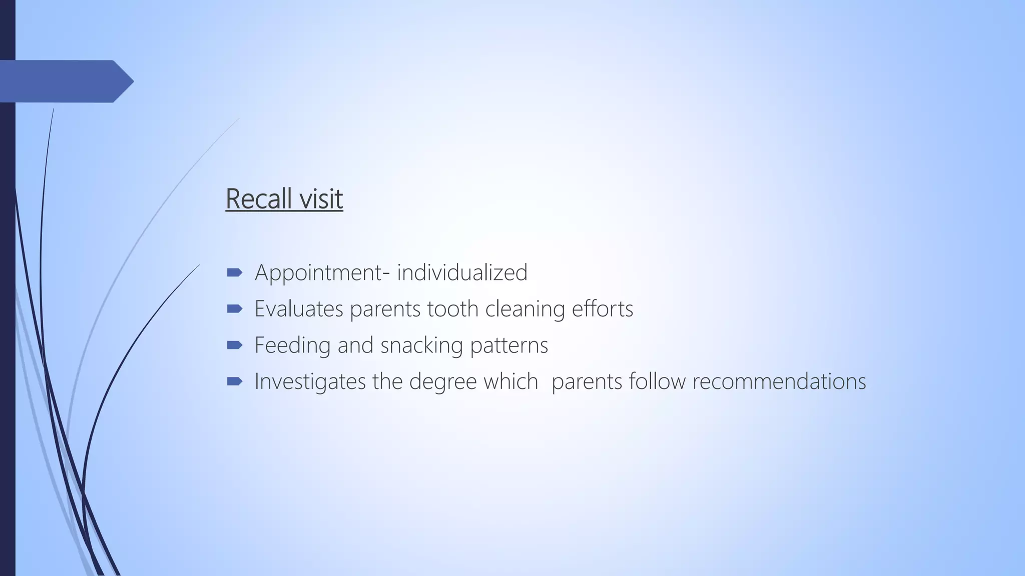 1st dental visit | PPTX