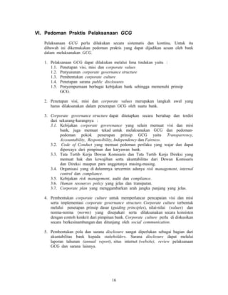 Pedoman gcg-perbankan | PDF