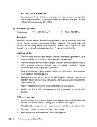 Pedoman Interpretasi Data Klinik | PDF