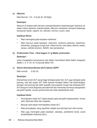 Pedoman Interpretasi Data Klinik | PDF