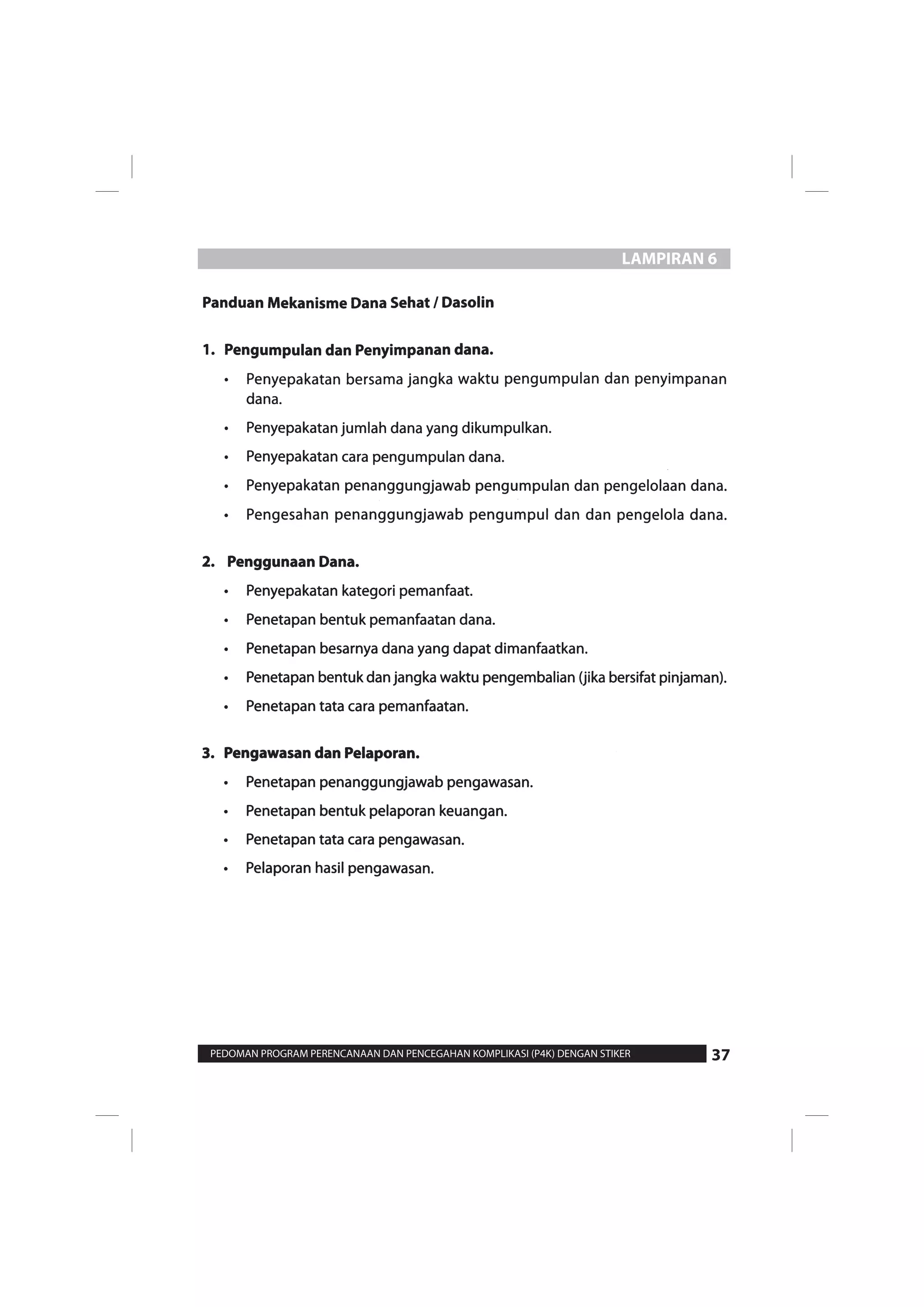 Buku Pedoman P4K (Perencanaan Persalinan dan Pencegahan Komplikasi ...