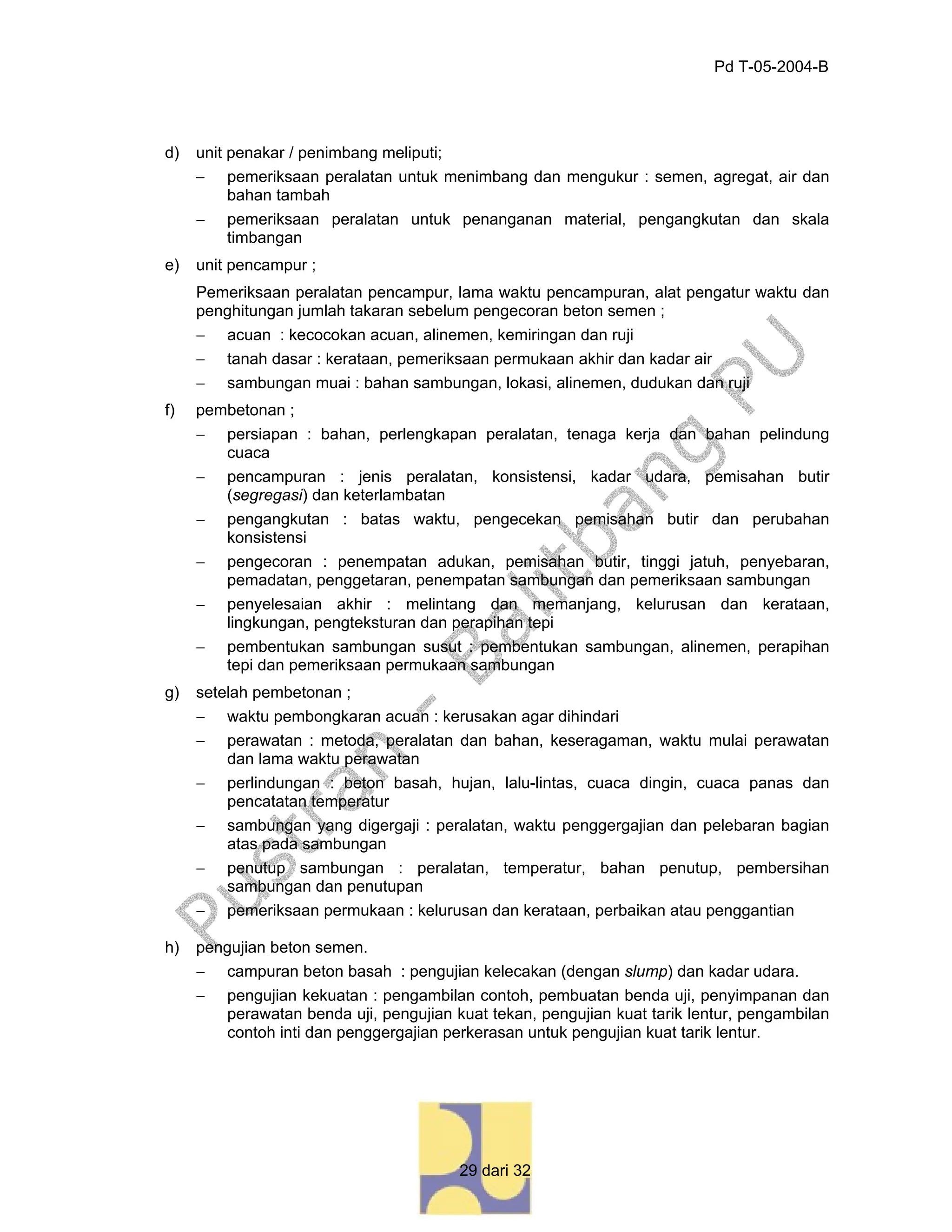 Pedoman Pelaksanaan Perkerasan Jalan Beton Semen Pdf