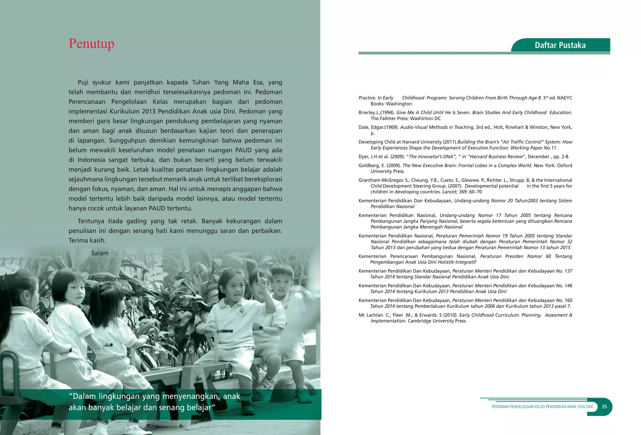 Pedoman pengelolaan-kelas-pendidikan-anak-usia-dini-file | PDF